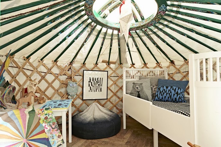 Inside a Yurt | Groovy Yurts